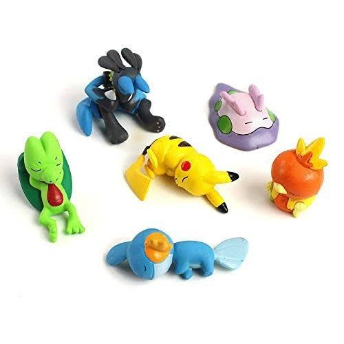 Jual Sleeping Friends Set Figure Pokemon Lucario Mudkip Torchic Goomy ...