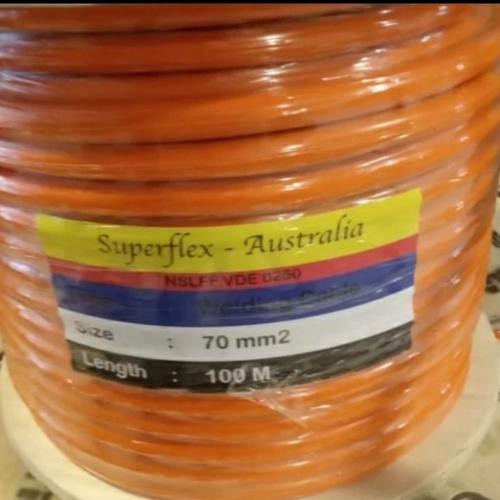 Jual Kabel Las Superflex size 70mm x 100mm 100% Full tembaga - Orange ...