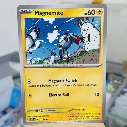 Jual Magnemite scarlet violet English kartu inggris pokemon - Kota ...