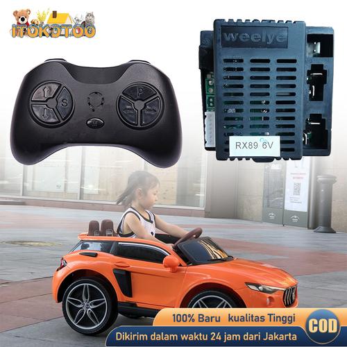 Jual RX89 Receiver + Remote Mobil Aki 6v Untuk Mobilan Aki Anak - RX89 ...