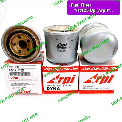 Jual Fuel filter filter solar Toyota HT125 up atas original Arpi ...