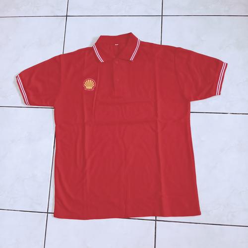 Jual Polo Shirt Baju Mekanik Oli Shell Partner of Shell Size M - Kab ...