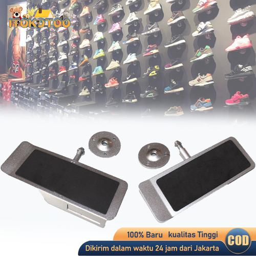 Jual Display Sepatu Dinding Metal Gantungan Sepatu Dinding - Bent ...
