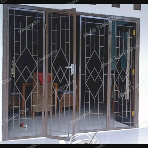 Jual Pintu Lipat Besi Pintu Lipat Minimalis Pagar Besi Minimalis - Kab ...
