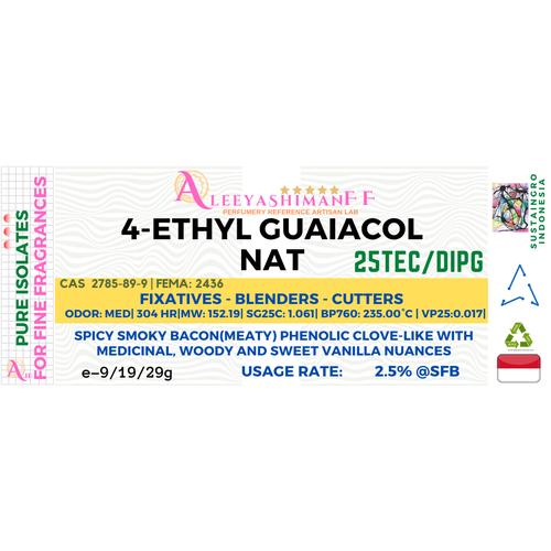 Jual AleeyashimanFF Pure Isolate 4-Ethyl Guaiacol NAT - 19g - Jakarta ...