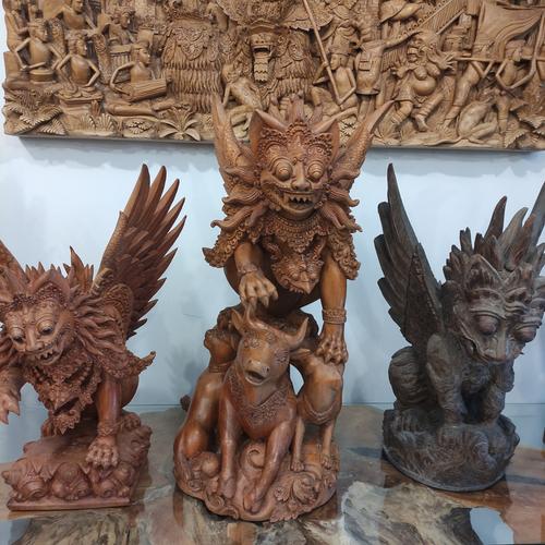 Jual PATUNG SINGA BALI - PATUNG KAYU SINGA BALI - Kab. Tabanan - cahaya ...