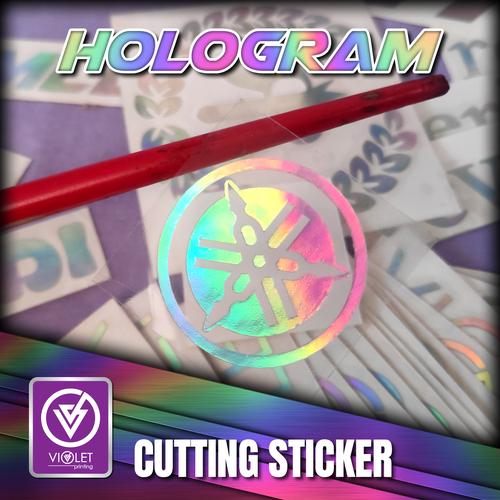 Jual Cutting Sticker HOLOGRAM LOGO KOMUNITAS / GROUP / TULISAN Custom ...