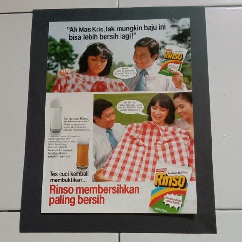 Jual iklan warna Rinso potongan majalah jadul kuno lawas - Kota Denpasar - Valeriocollection ...