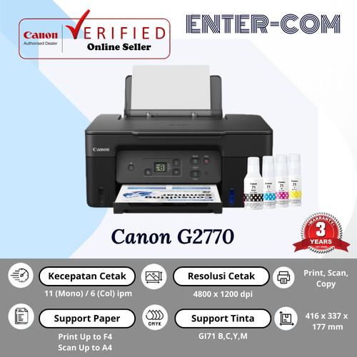 Jual Printer Canon PIXMA G2770 G 2770 Ink Tank All In One Original ...