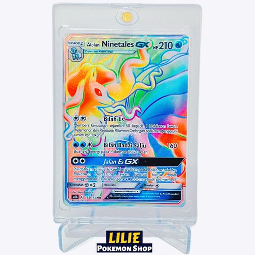 Jual Alolan Ninetales GX HR (Air) - Pokemon TCG Indonesia - Jakarta Timur - Lilie Pokemon ...