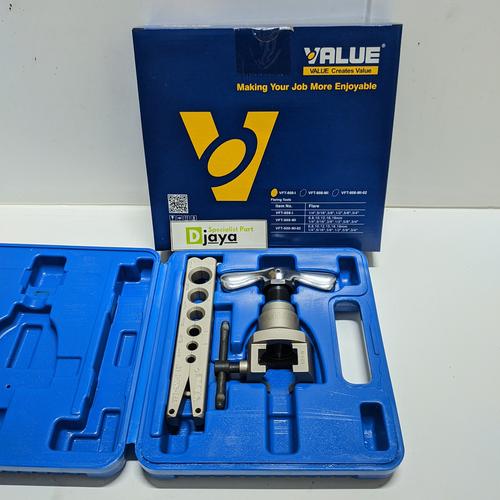 Jual Value Flaring Tool VFT-808-I Accurate Tube Flaring With Box - Kota ...