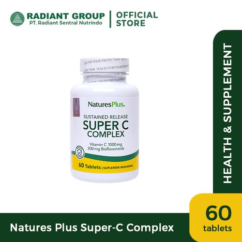 Promo Natures Plus Super C Complex S/R - 60 Tablet Cicil 0% 3x ...