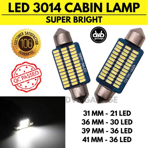 Jual Lampu LED 3104 Super Bright 31/36/39/41 MM Cabin CANBUS Kabin ...