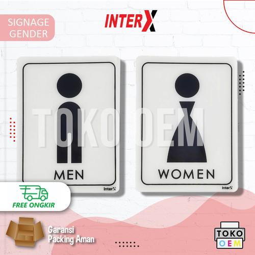 Jual Papan Tanda Gender / Signage / Signboard "MEN WOMEN" - Kab ...