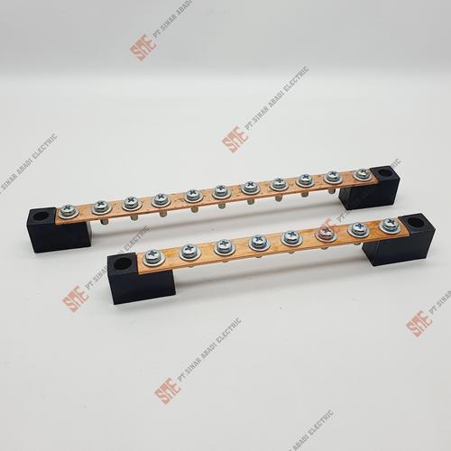 Jual Nol Klem Terminal L Isolator Grounding 6 / 9 Baut - 6 Baut - Kota ...