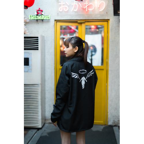 Jual Jaket Coach Anime Tokyo Revengers Team Valhalla Black Limited ...