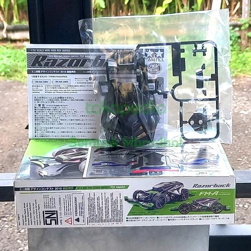 Jual Razorback Body Decal Booklet Tamiya 18713 FM-A Loose Part Original ...