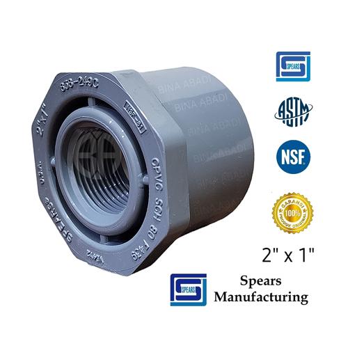 Jual Reducer Bushing CPVC Sch 80 Size 2 x 1 Inch Spigot x Fipt ANSI ...