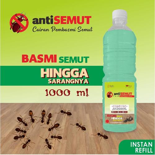 Jual Racun Anti Semut 1 Liter Botol PET - Basmi Koloni Sarang Semut ...