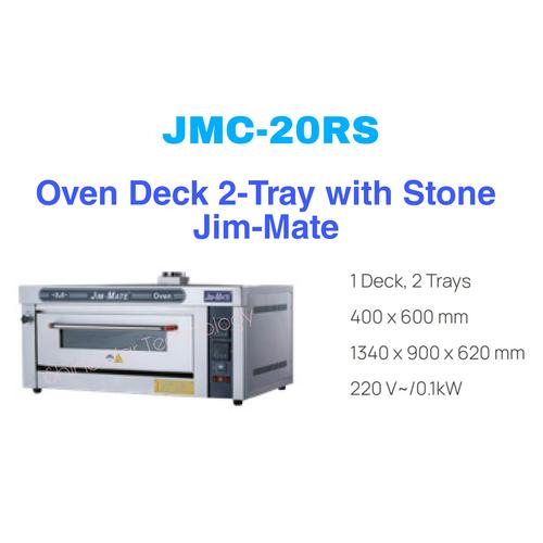 Jual Gas Oven Baking 1 Deck 2 Tray with Stone JIM-MATE JMC-20RS - Kota ...