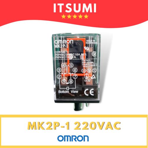 Jual Relay Omron MK2P-1 220VAC 8 pin MK2P 220 VAC - Kota Batam - ITSUMI | Tokopedia