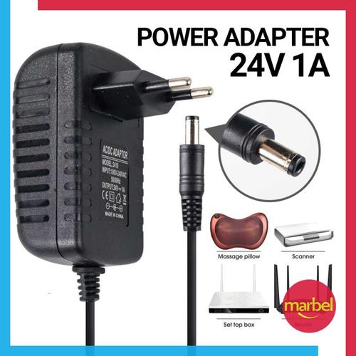 Jual Adaptor AC ke DC 24V 1A Multifungsi Untuk LED Strip Sprayer - Kota ...