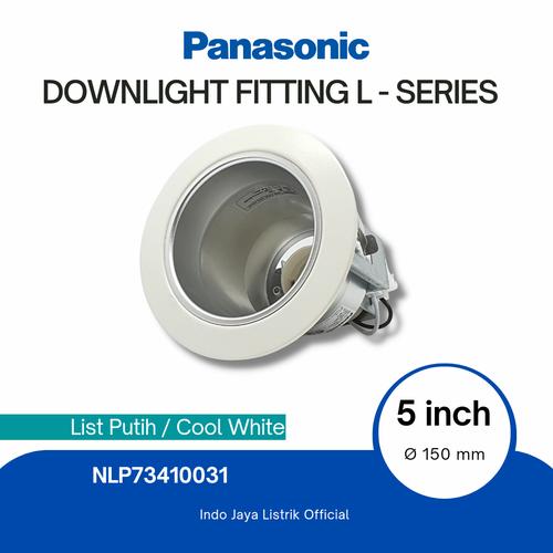 Jual DOWNLIGHT 5" PANASONIC LIST PUTIH NLP73410 E27 - Kab. Sleman ...