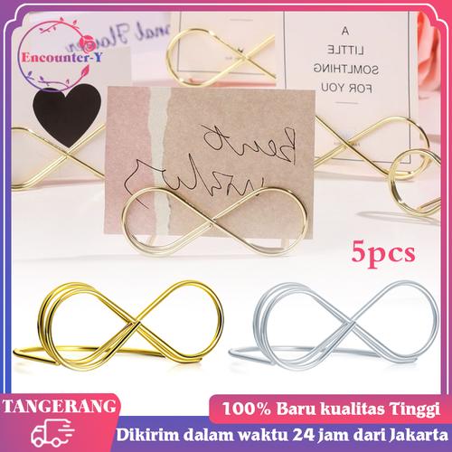Jual Tiang Nomor Meja 5pcs Menu Stand Table Number Stick Card Holder ...