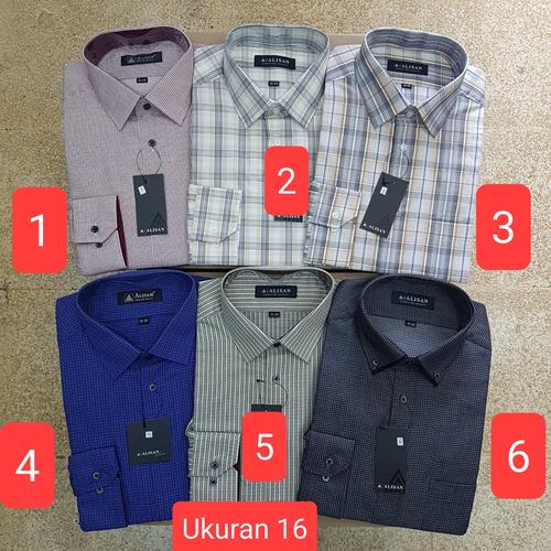 Jual Kemeja Alisan lengan Panjang original reguler fit uk 16 - 2 ...