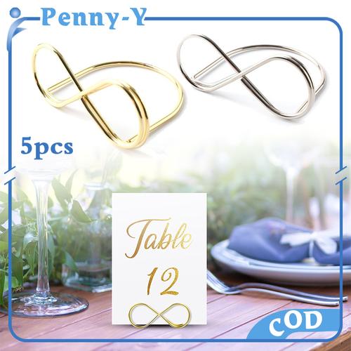 Jual 5pcs Tiang Nomor Meja Table Number Holder Stand Name Card Holder ...