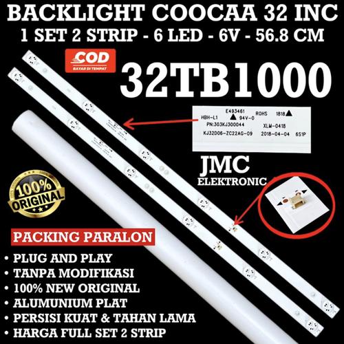 Jual BACKLIGHT TV LED COOCAA 32 INCH 32TB1000 LAMPU BL KOKA COCA 32TB 1000 - Kota Palembang ...