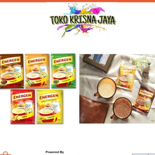 Jual ENERGEN SUSU & CEREAL SACHET RASA VANILLA | COKELAT | JAGUNG ...