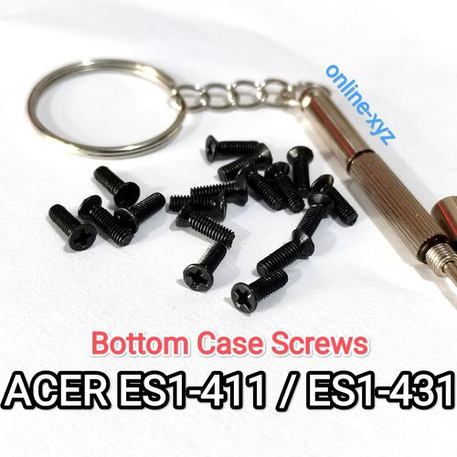 Jual baut mur screw sekrup ACER Aspire E14 ES1-411 431 ZA8 - Baut CASING - Kota Jambi - online ...