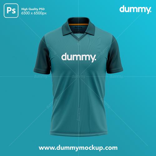 Jual MOCKUP SOCCER POLO JERSEY (FRONT)- HIGH RESOLUTION - EASY TO USE ...