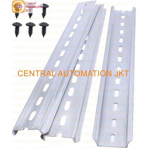 Jual Rel MCB Aluminium 1 Fungsi 1 m / Rel Mcb / Din Rail Aluminium ...