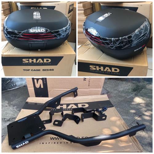 Jual Paket Breket Box ADV 160 + Box SHAD SH46 Bracket Box SHAD ADV 160 ...