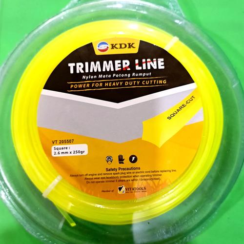 Jual tali senar nilon nylon potong pemotong rumput trimmer line - Kota ...