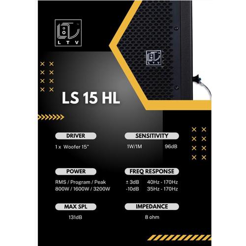 Jual LTV LS15HL Subwoofer - Jakarta Utara - AQL Id. | Tokopedia