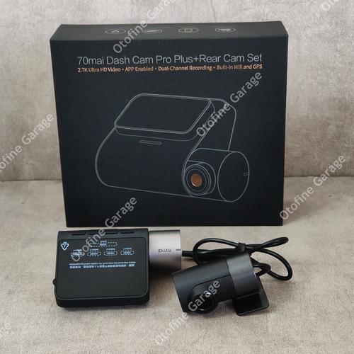 Jual DashCam/DVR 70mai Pro Plus A500s Front+Rear Camera 1944p, GPS ...