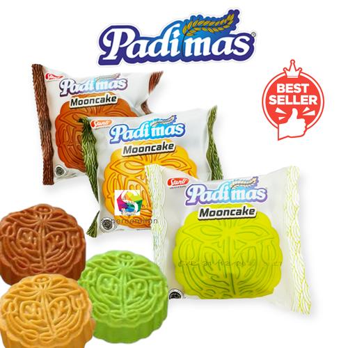 Jual Padimas Pia Mooncake Kue Bulan Kacang Cokelat / Hijau / Pandan 60 ...