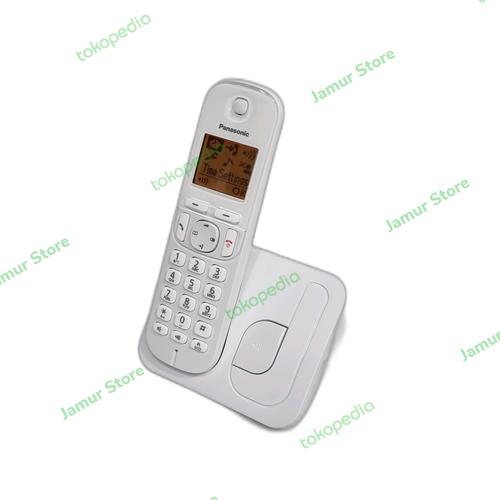 Jual Telepon RUMAH/KANTOR/Telpon Wireless KX-TGC210 PUTIH Speakerphone ...