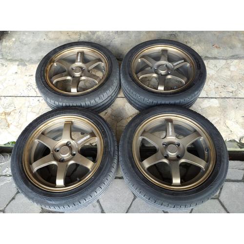 Jual Velg Mobil Bekas Racing Te37 Ring 16 Lebar 7 Et 35 Pcd 4x100 Plus Ban - Kab. Bekasi - TOKO ...