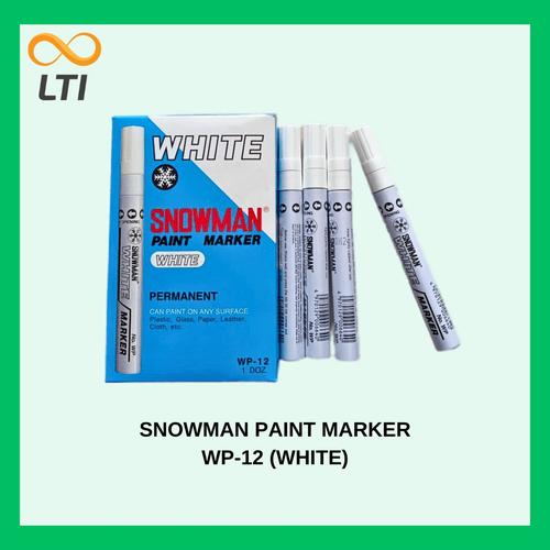 Jual Spidol Snowman Paint Marker / Spidol Permanent / Gold / Silver ...
