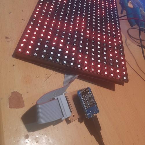 Jual Kit Arduino Esp8266 Wemos Wireless Module Ntp Clock P10 Display And Ps Jakarta Timur 0638