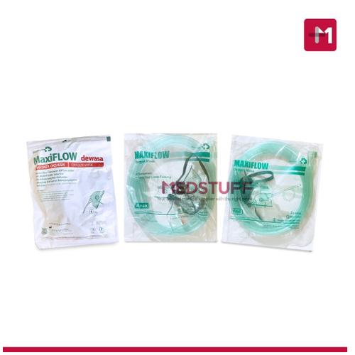 Jual Maxiflow Masker Oksigen Onemed Simple Face Mask Oxygen Mask - Bayi ...