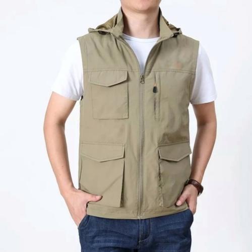 Jual Rompi Casual Pria /Rompi Vest Pria - Hitam, M - Kab. Garut - RN ...