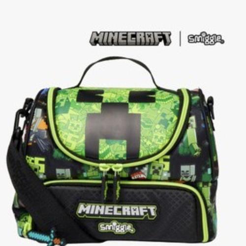 Jual Smiggle minecraft lunch bag, backpack, Dompet/ tas Smiggle ...
