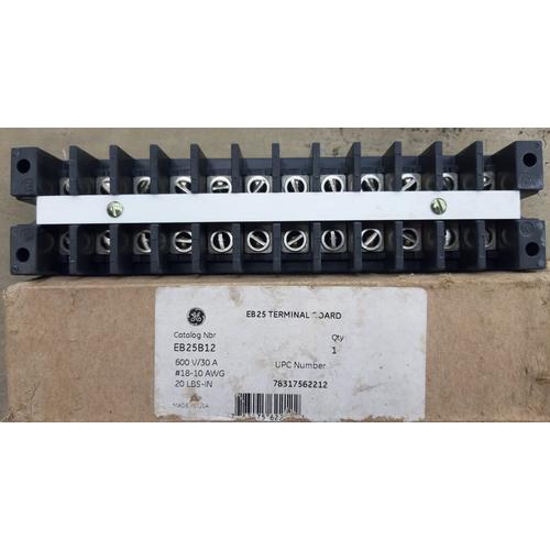 Jual GE EB25B12 Terminal Block 12 Pole 30A 600V - Jakarta Barat - Kevin ...