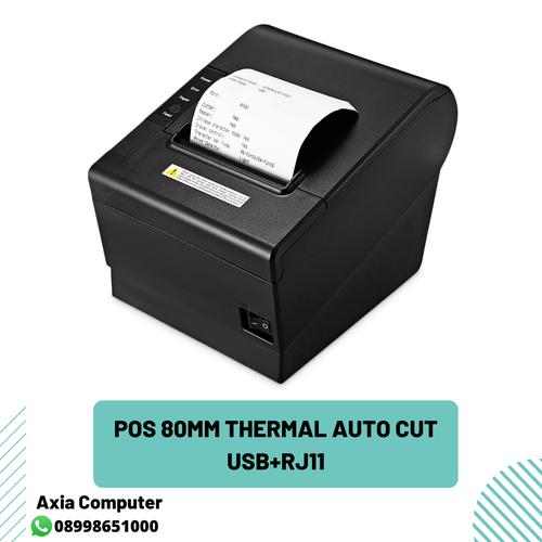 Jual Printer POS Kasir Thermal 80 mm Auto Cutter USB +RJ11 +LAN ...