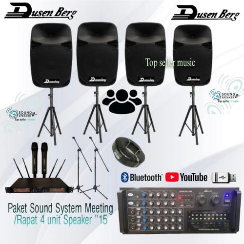 Jual PAKET SOUND SYSTEM MEETING / RAPAT EXTRA COMBO DUSENBERG SPEAKER ...